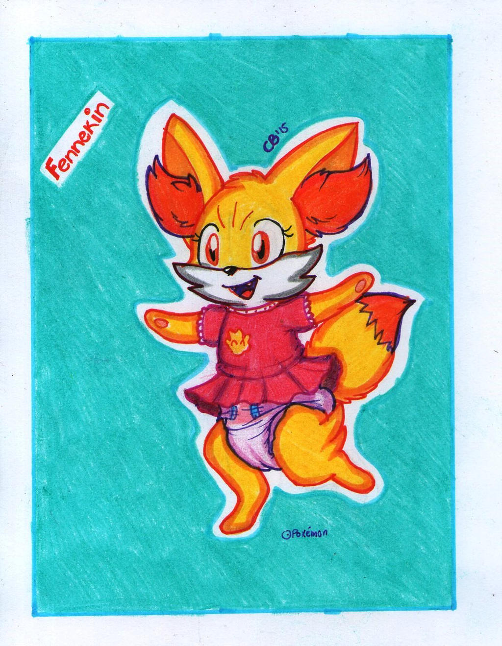 Cute Fennekin By Conejowhite On Deviantart