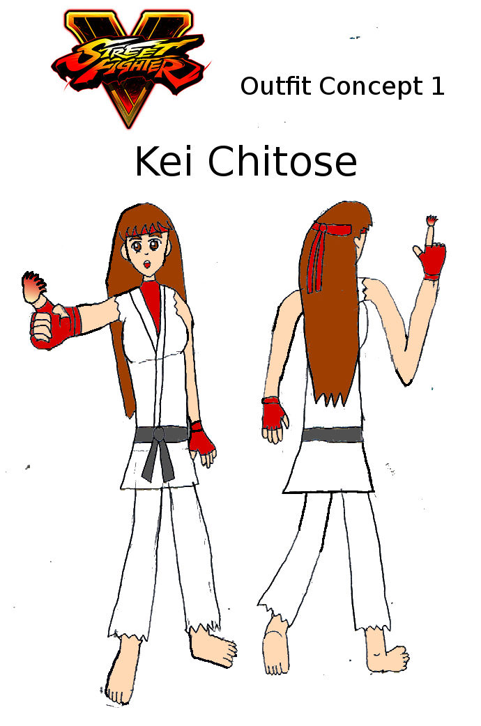 STREET FIGHTER V Concept 1 - Kei Chitose by GabeDDRWatcher on DeviantArt STREET FIGHTER V Concept 1 - Kei Chitose by GabeDDRWatcher on DeviantArt