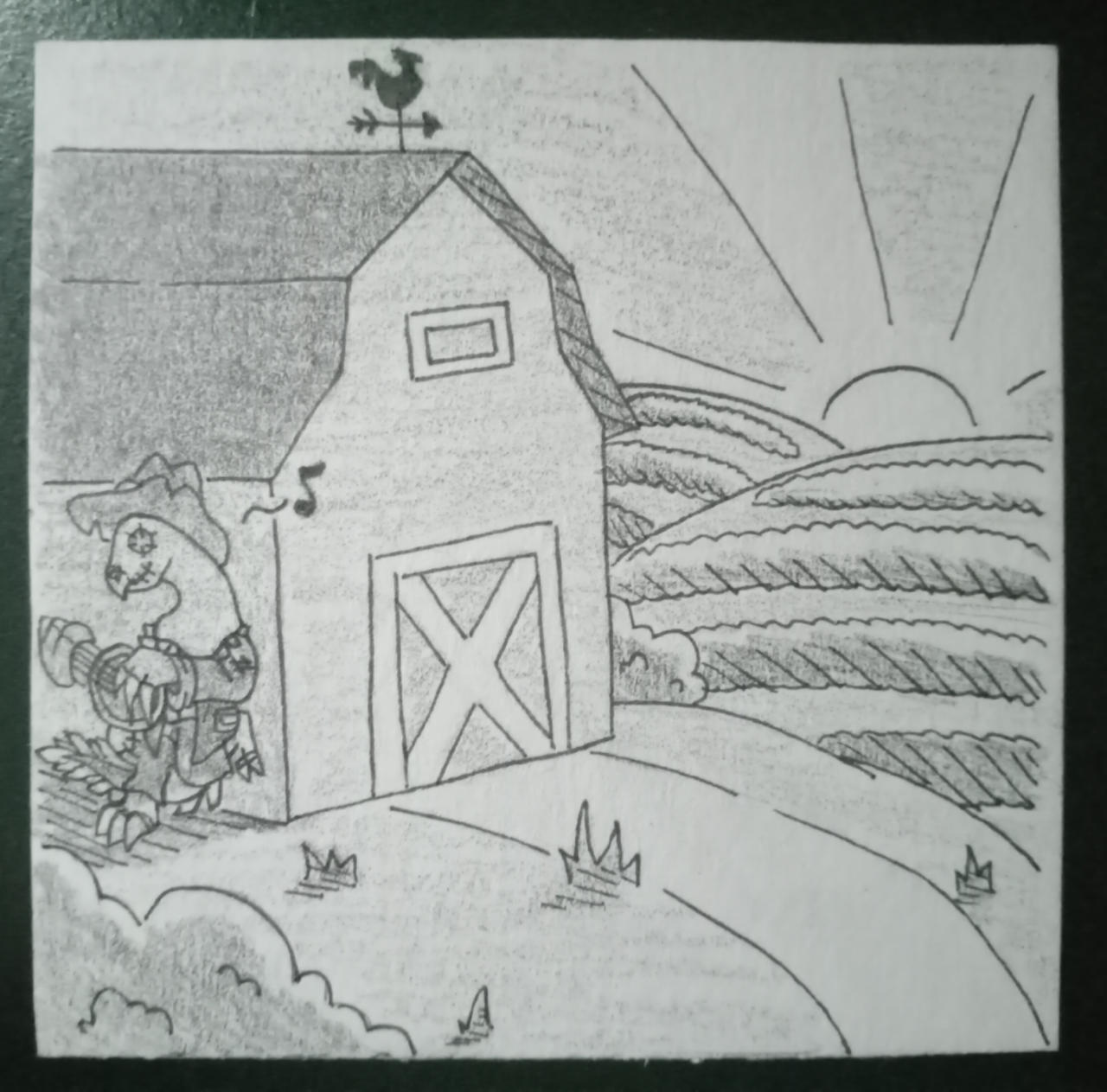 Inktober 2022- Day 31: Farm by IcyRaptor on DeviantArt Inktober 2022- Day 31: Farm by IcyRaptor on DeviantArt