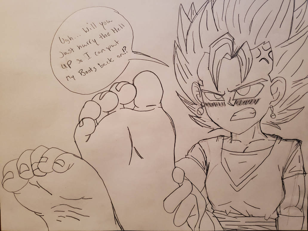 Female Vegito Dragon Ball Zsuper Feet By Ilovefeet2002 On Deviantart