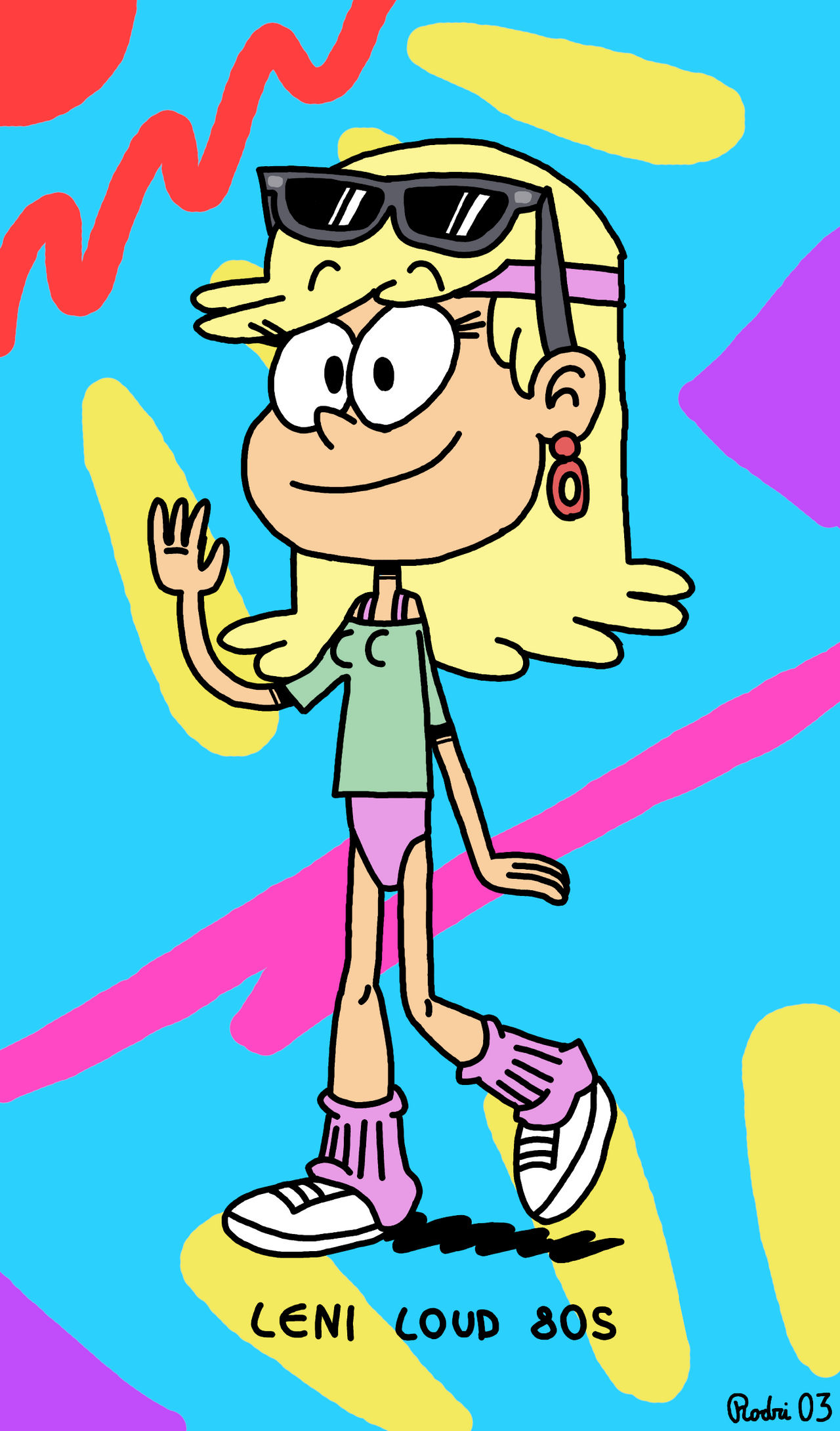 Leni Loud 80s By Rodri03 On DeviantArt leni-loud-80s-by-rodri03-on-deviantart