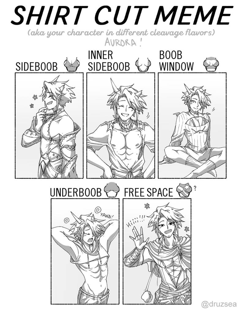 Shirt Cut Meme By Nannelflannel On Deviantart