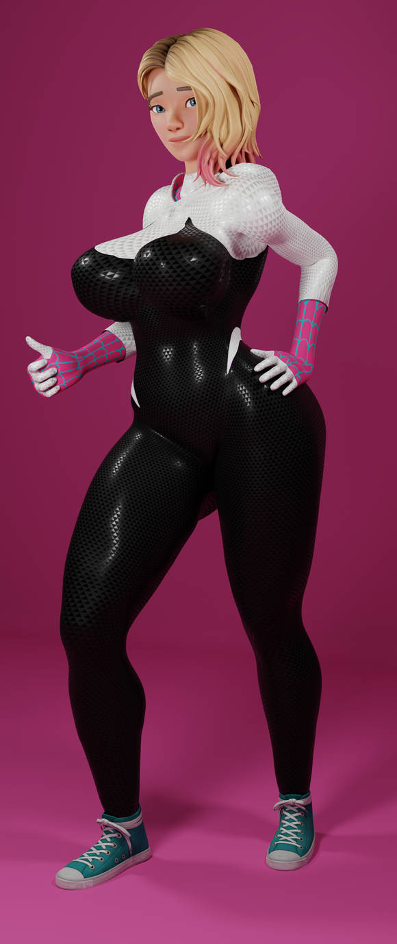 Thicc Spider Gwen 2 By Seraph1cc On Deviantart