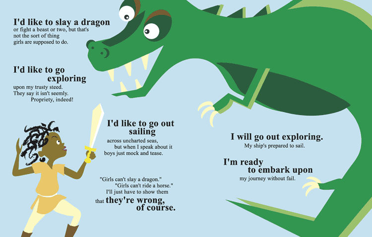 I'd Like to Slay a Dragon by maichan-art on DeviantArt