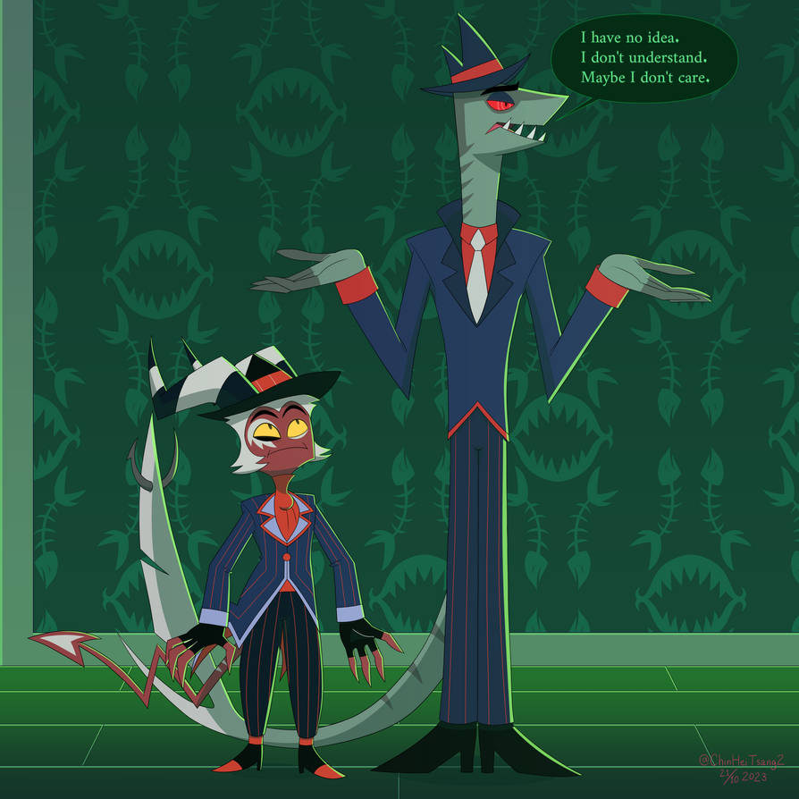 Crimson And Alessio Joke Helluva Boss Part 1 By The634430 On Deviantart