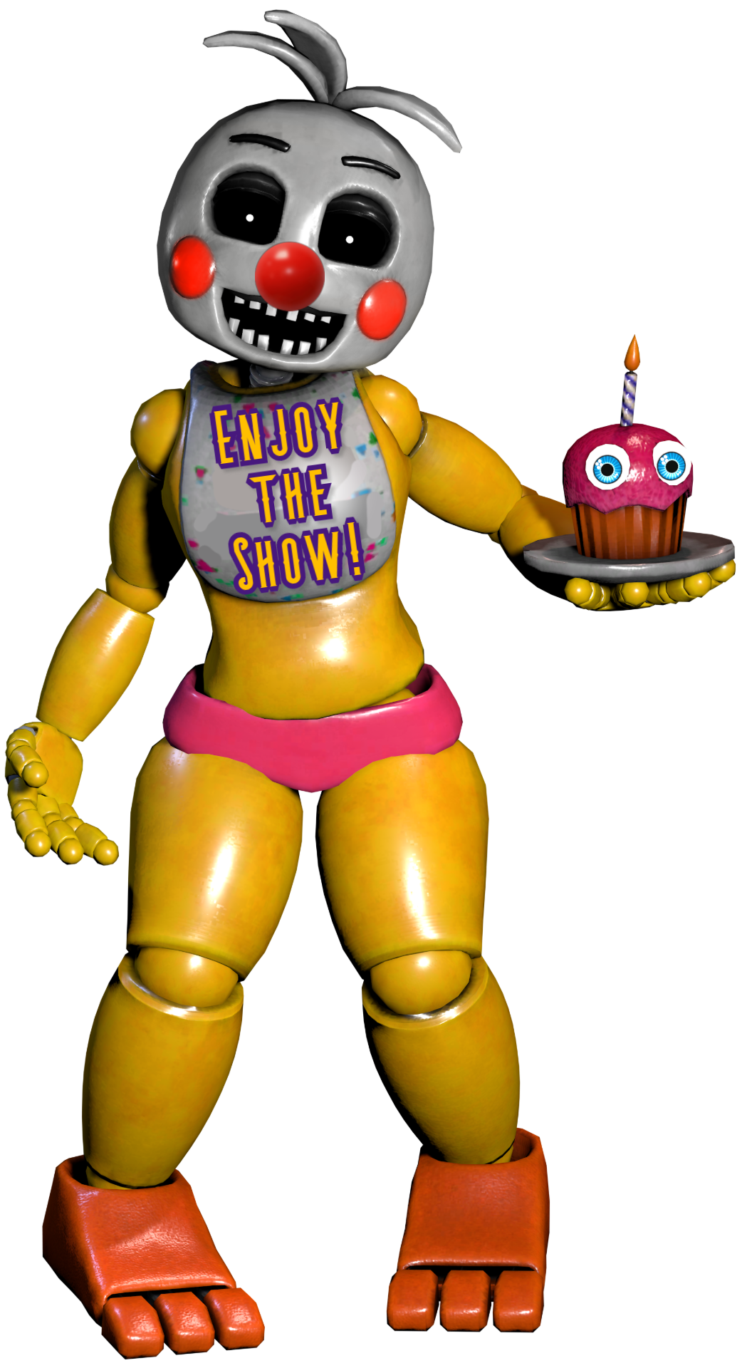 Clown Toy Chica Fnaf Ar Skin Concept By Toxiingames On Deviantart