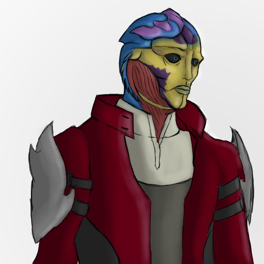 Mass Effect Drell By Shonni Etta On Deviantart