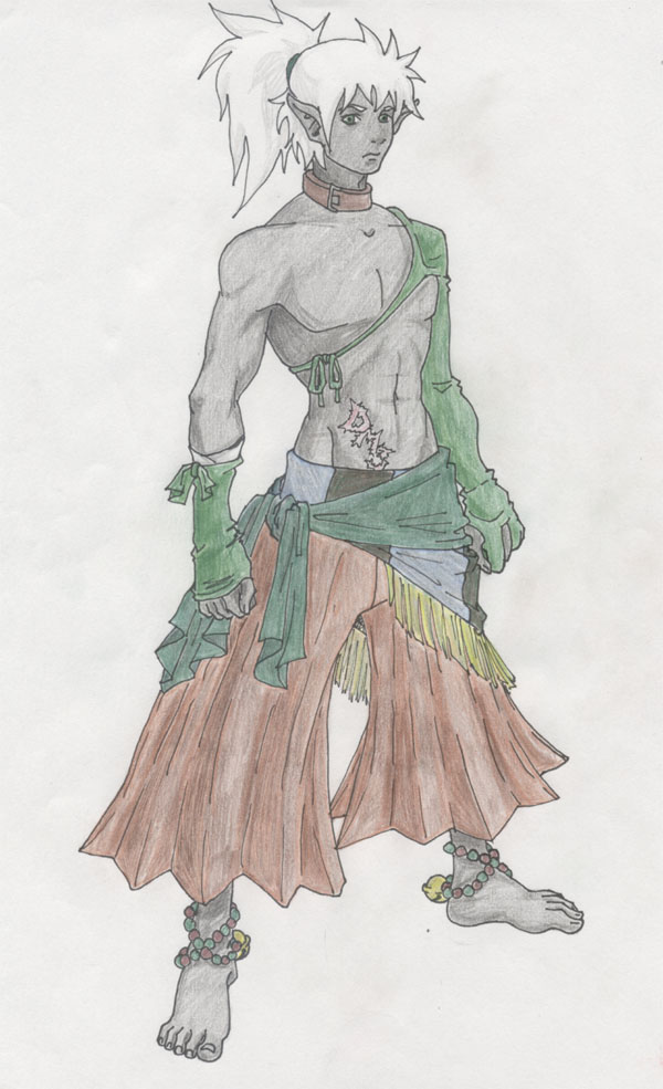 Drow Slave by Semaiko on DeviantArt