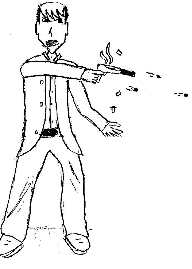 Gunned Down By Rikou hannin On DeviantArt gunned-down-by-rikou-hannin-on-deviantart