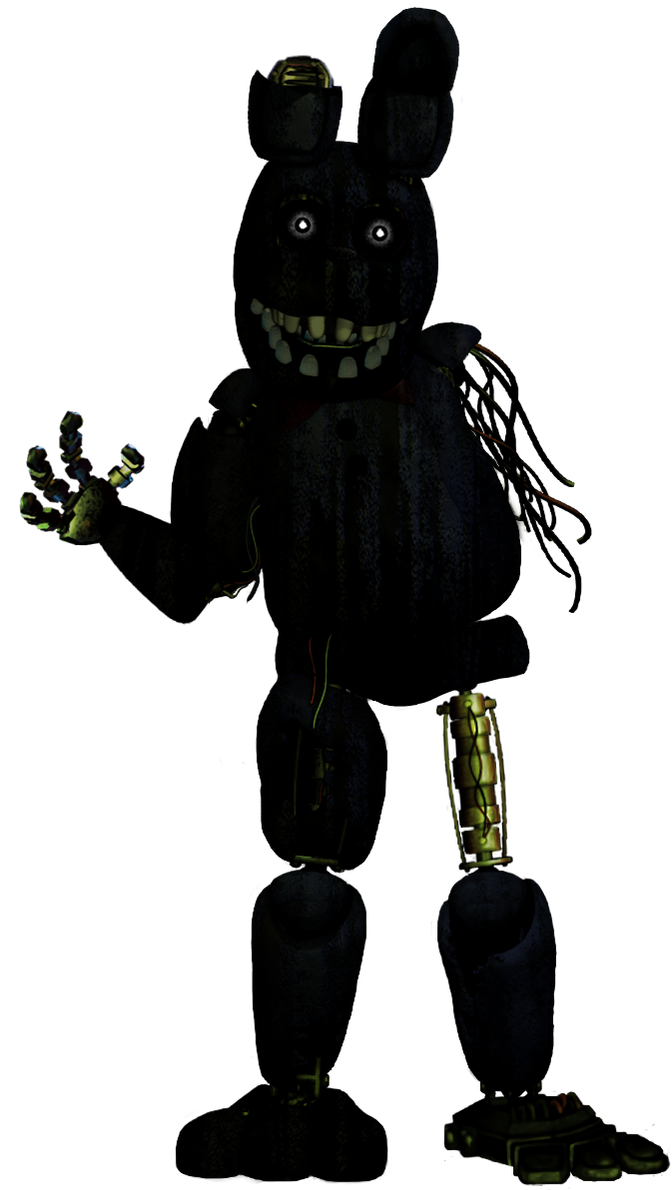 Fnaf 3 Phantom Bonnie V2 By Ajosterio On Deviantart