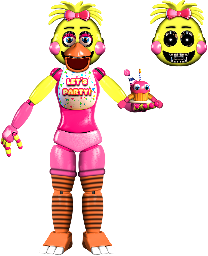 Fnaf Plus Toy Chica By Ajosterio On Deviantart