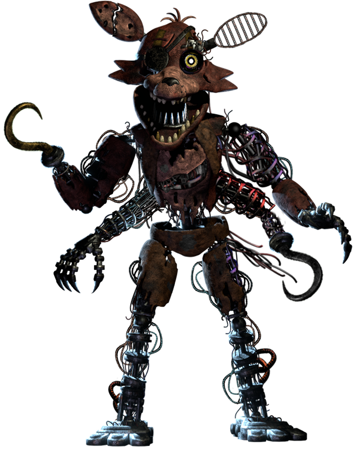Scrap Withered Foxy V3 by ajosterio on DeviantArt Scrap Withered Foxy V3 by ajosterio on DeviantArt