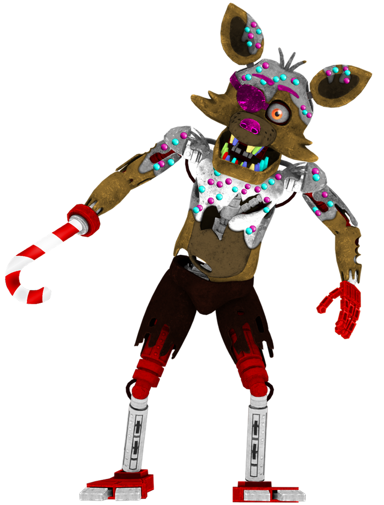 Fnaf Chocolate Foxy By Ajosterio On Deviantart