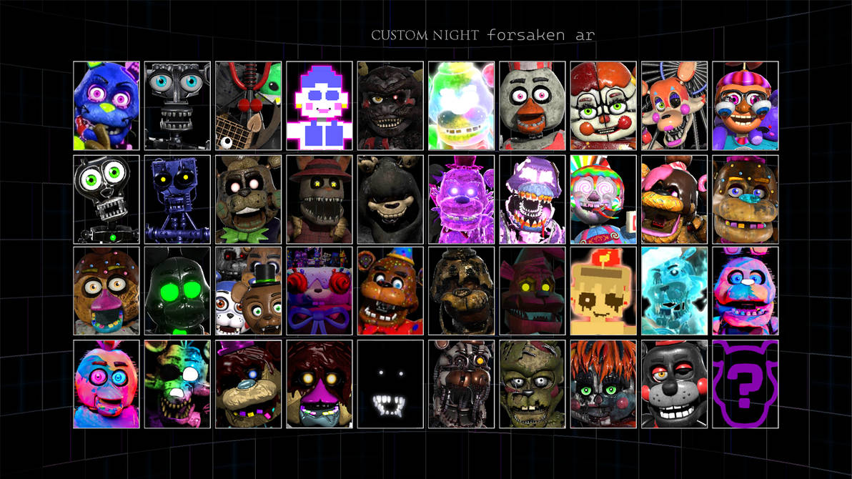 Fnaf Ucn Concept Animatronics 12 By Ajosterio On Deviantart