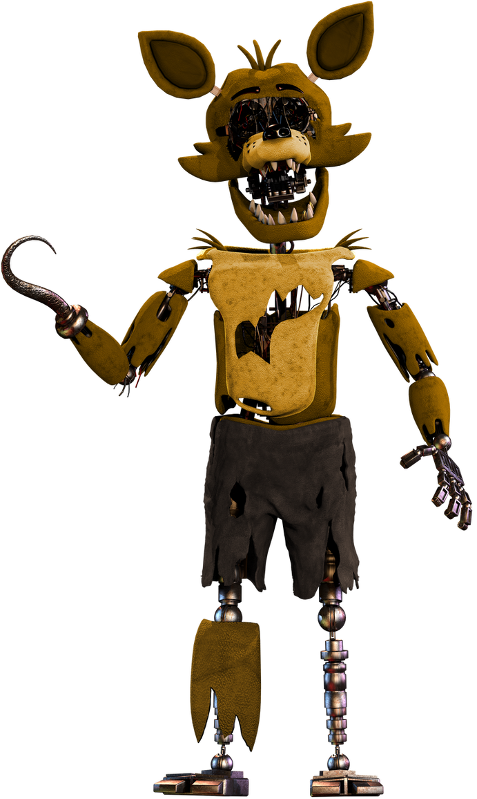 Fnaf Movie Golden Foxy By By Ajosterio On Deviantart
