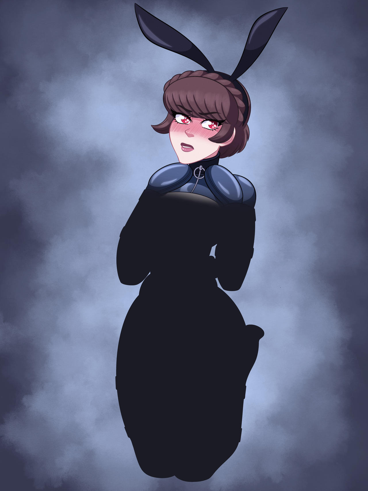 Makoto Bunny Bondage By Bearbuckscoffee On Deviantart
