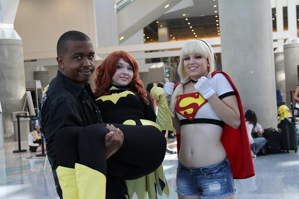 Batgirl and Supergirl by coreybrown1994 on DeviantArt Batgirl and Supergirl by coreybrown1994 on DeviantArt