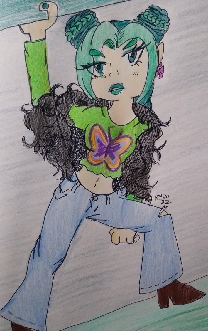 Jolyne Cujoh By Phantomflower08 On Deviantart