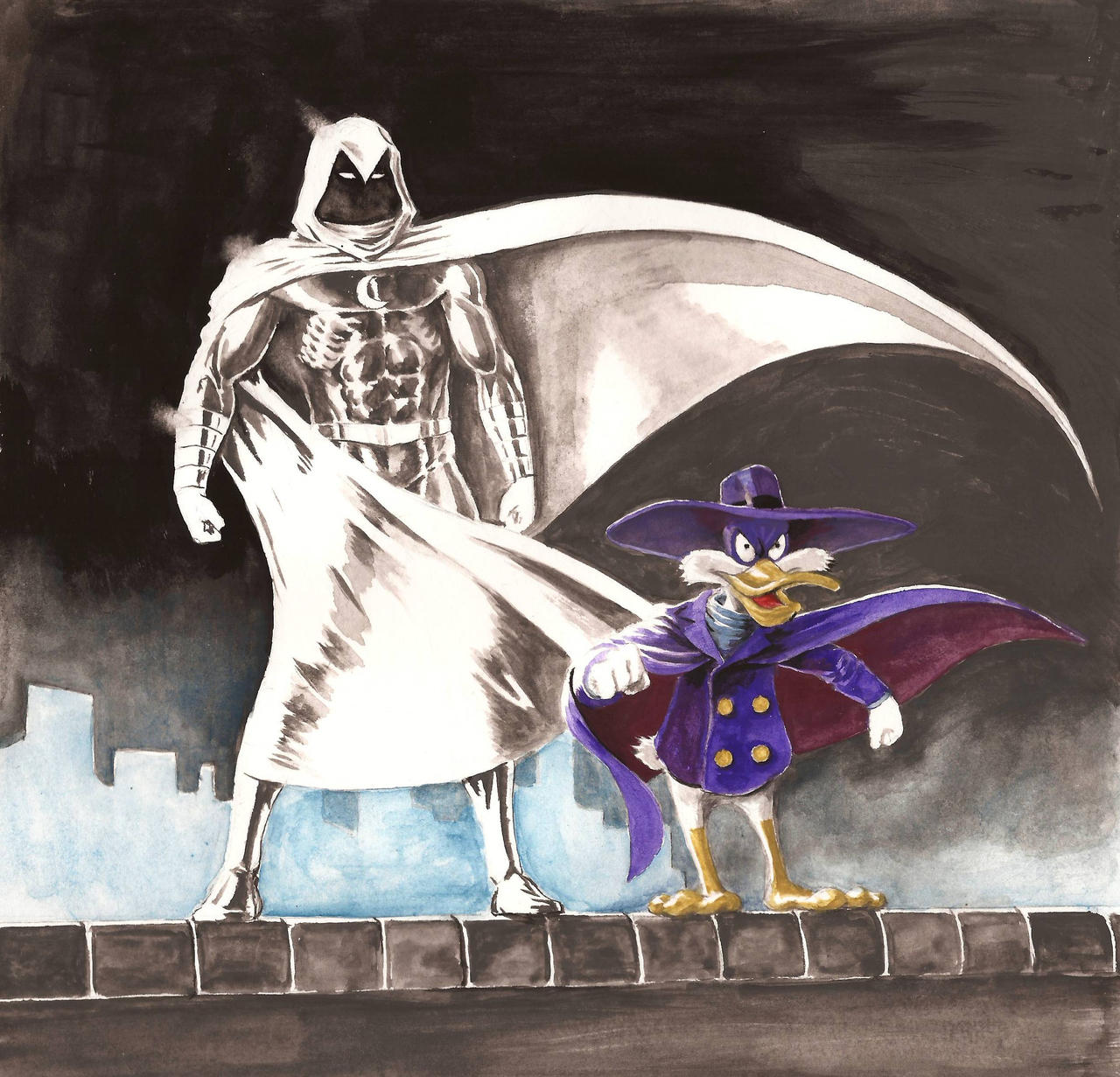Tliid Disney Plus Moon Knight And Darkwing Duck 2 By Nick Perks On