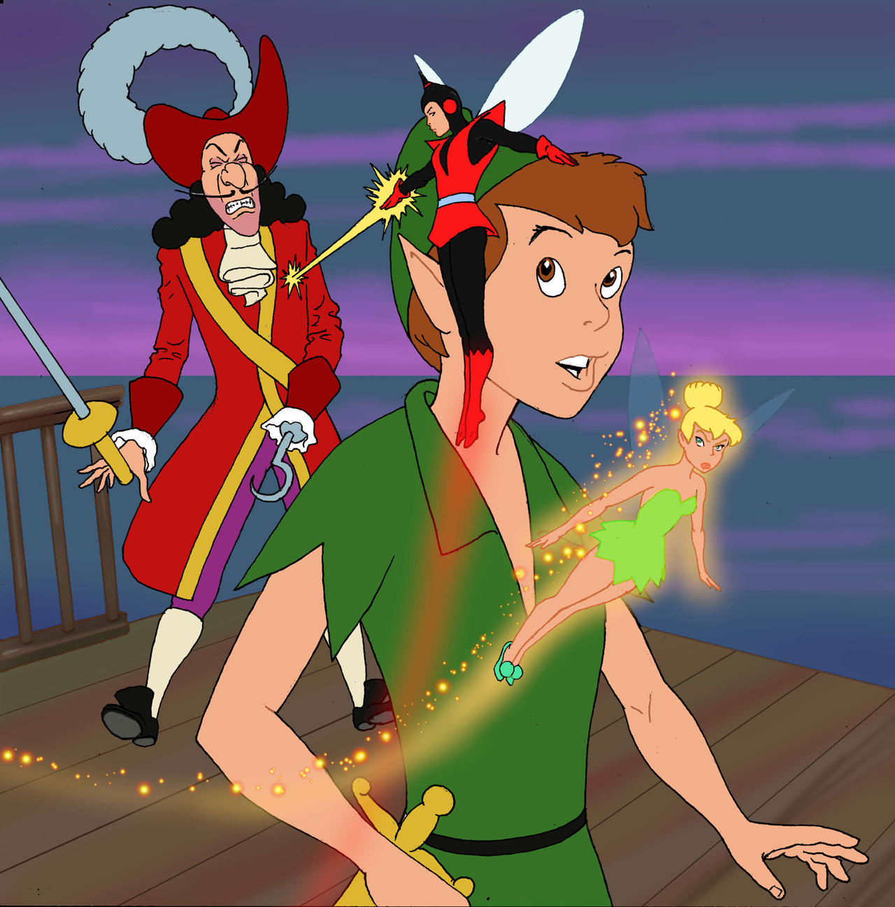 Tliid Disney Plus Tinkerbell Meets The Wasp By Nick Perks On Deviantart