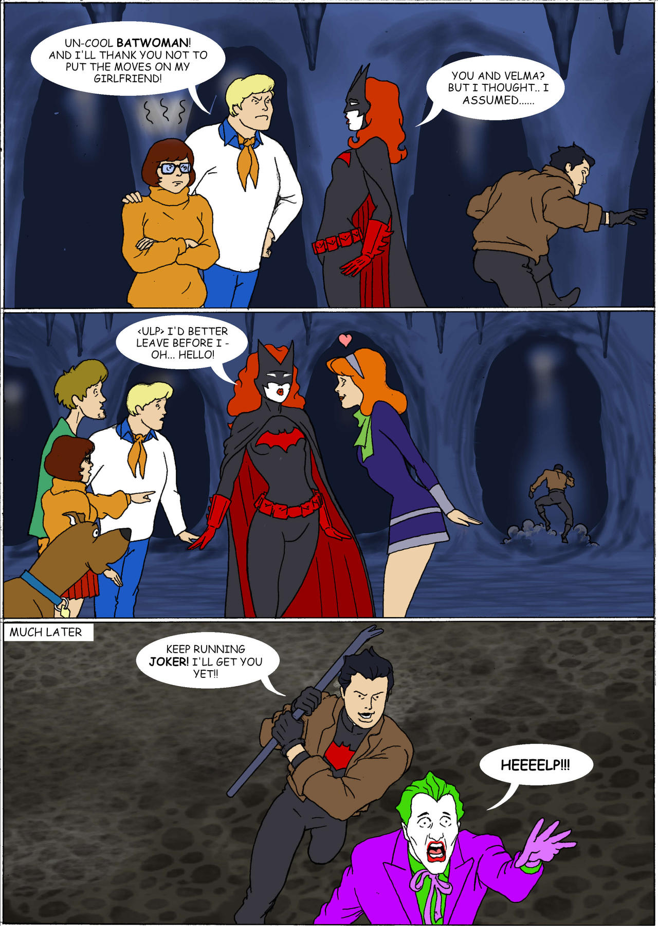 Tliid Scooby Doo Week Scooby Meets Batwoman 2 By Nick Perks On Deviantart