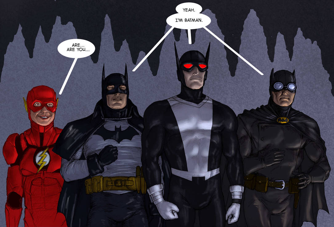 Tliid Flash Week Flash Meets Batman Batman 1 By Nick Perks On