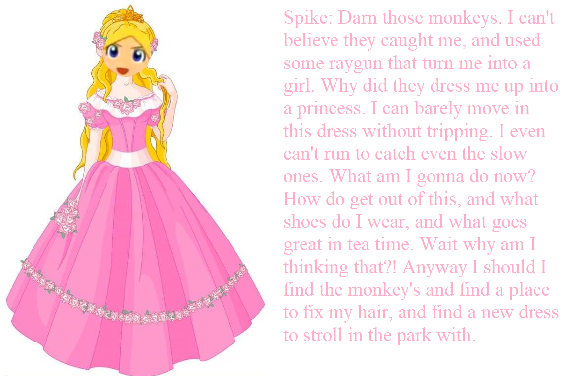 Tg Caption Princess Spike By Oddonehere On Deviantart