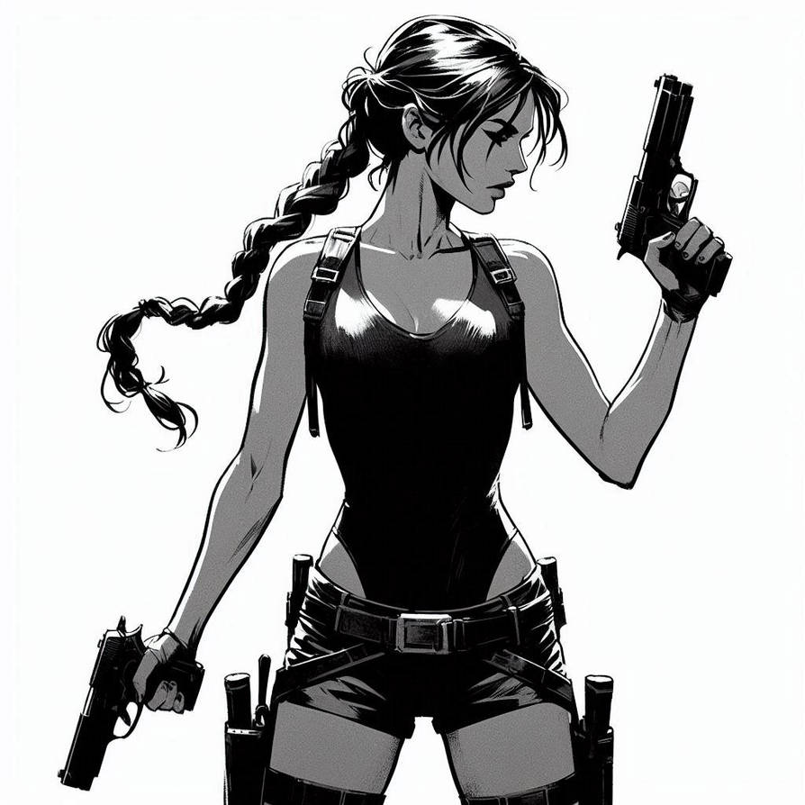 Lara Croft Ai 1206 By Reineyelah On Deviantart
