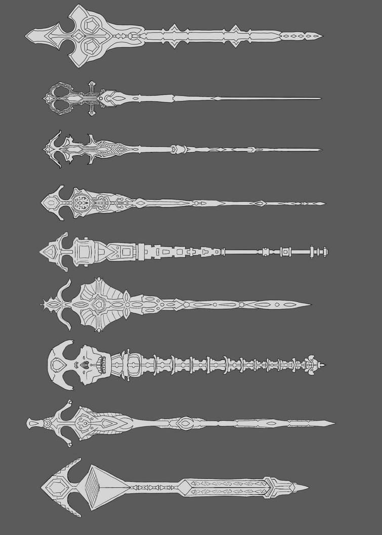 Wand Designs By Gryyi On Deviantart