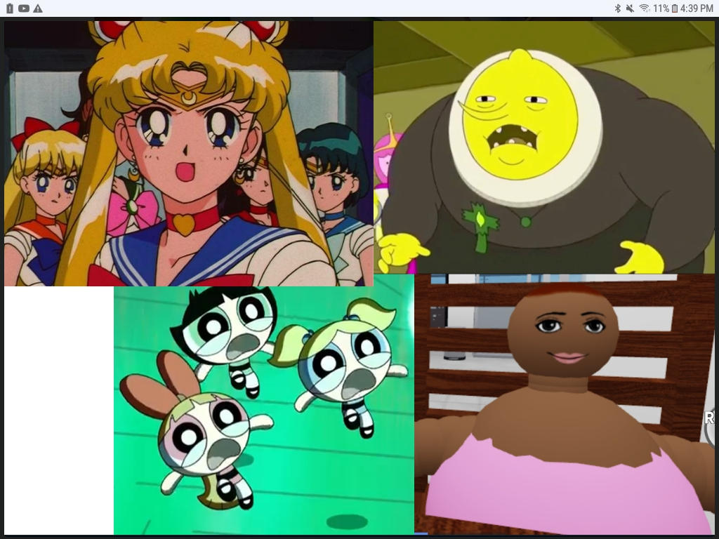 The Powerpuff Girls And Usagi Scared Lemongrab By Daniela112707 On