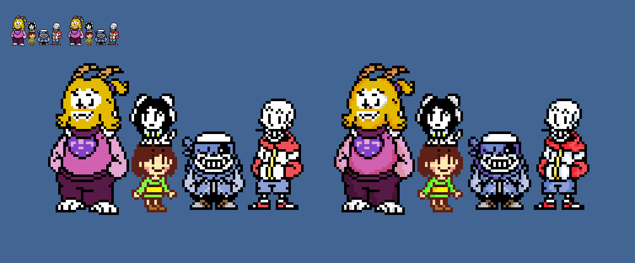 TS!Underswap Cast Sprites by EllistandarBros on DeviantArt TS!Underswap Cast Sprites by EllistandarBros on DeviantArt