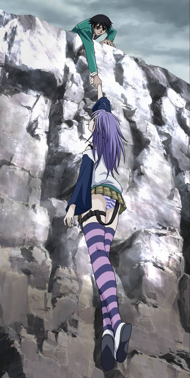 Rosariovampire Stitch Mizore And Tsukune 04 By Anime4799 On Deviantart