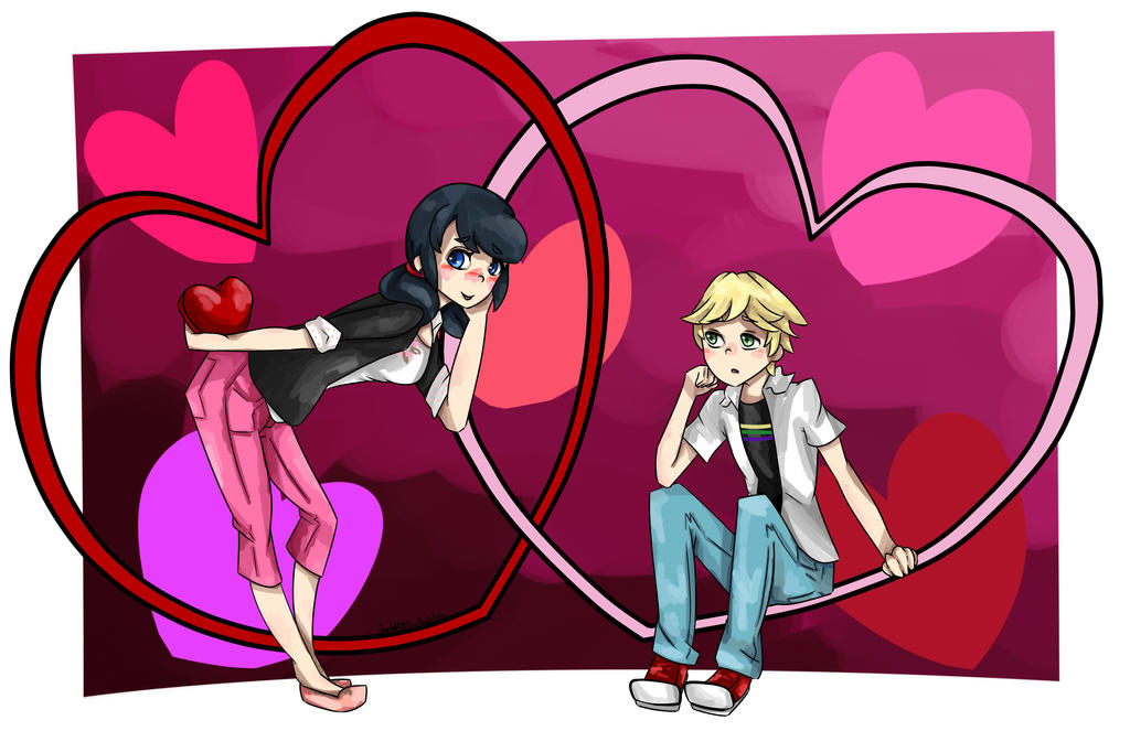 V Day 8 Adrinette By 3mo Art On Deviantart