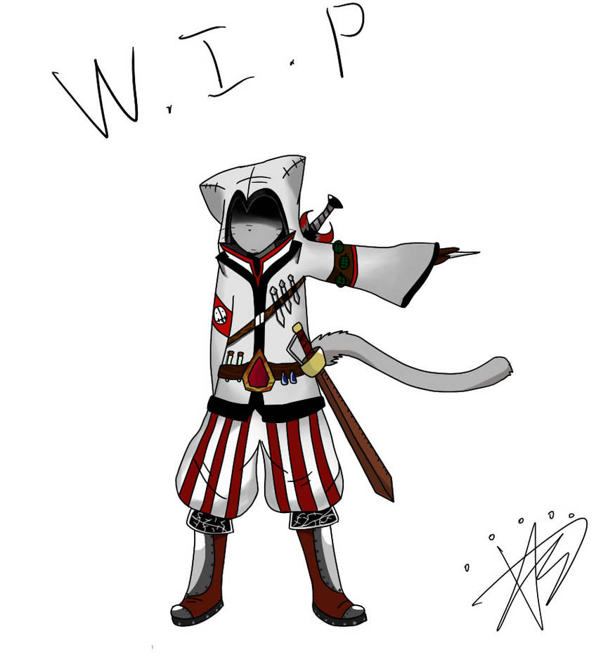 Assassins Creed Fan Art Wip By Finalfantasyfox On Deviantart