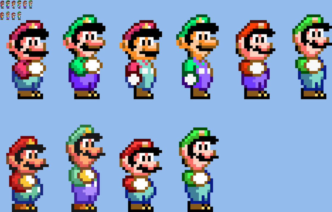 SMW Edited Sprites by Abbysek on DeviantArt SMW Edited Sprites by Abbysek on DeviantArt