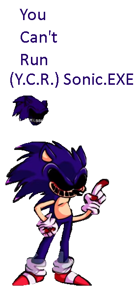 Fnf No Good You Cant Run Y C R Sonic Exe Cha By Abbysek On Deviantart