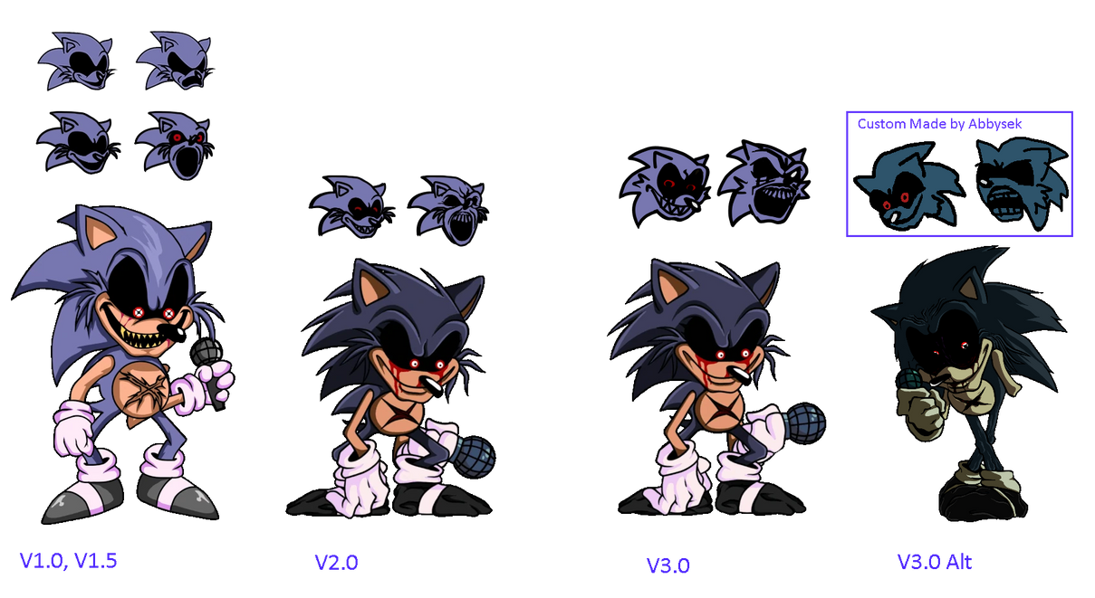 Vs Sonic Exe Friday Night Funkin Mods Lord X By Abbysek On Deviantart
