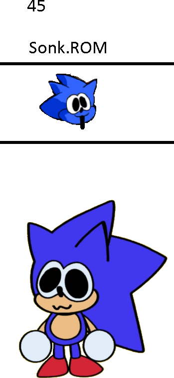 FNF - All 49 Sonics - 45. Sonk.ROM Character by Abbysek on DeviantArt FNF - All 49 Sonics - 45. Sonk.ROM Character by Abbysek on DeviantArt