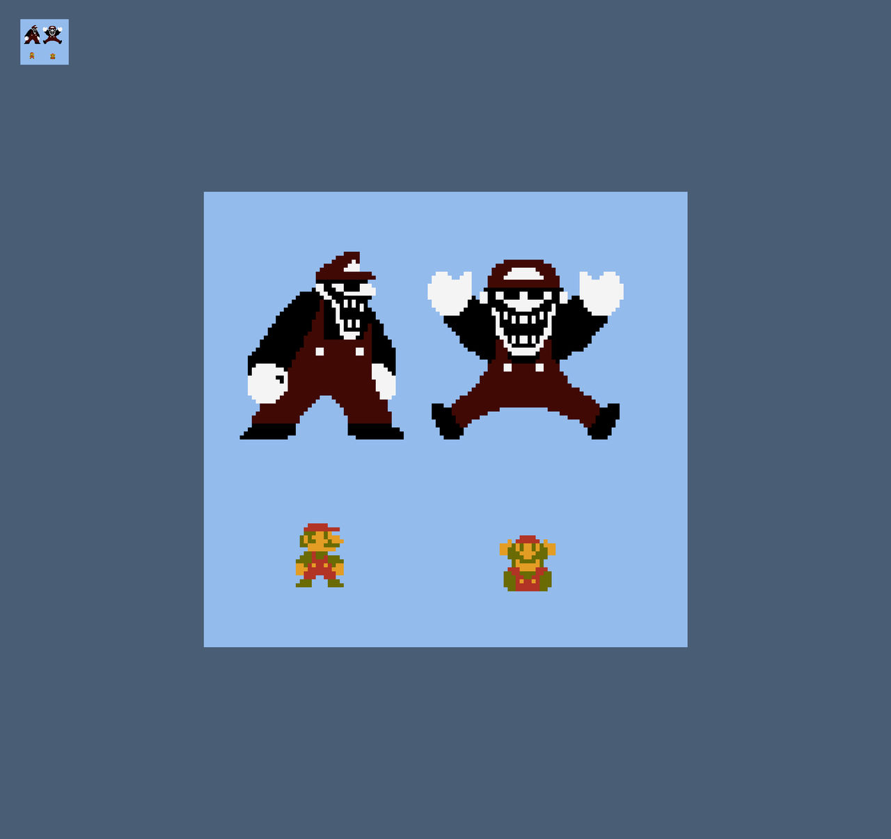 10x Oofed Mx In Mario 85 Pc Port Sprites By Abbysek On Deviantart