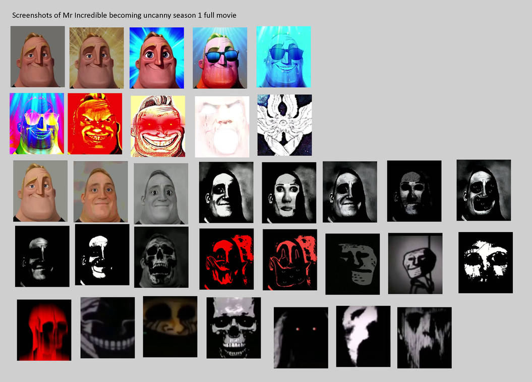 Screenshots Of Mr Incredible Becoming Uncanny Seas By Abbysek On Deviantart