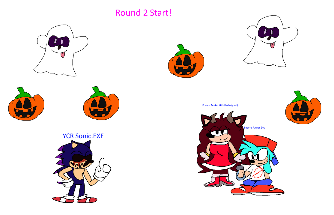Vs Sonic Exe Halloween Encore Mission Round 2 Sta By Abbysek On Deviantart