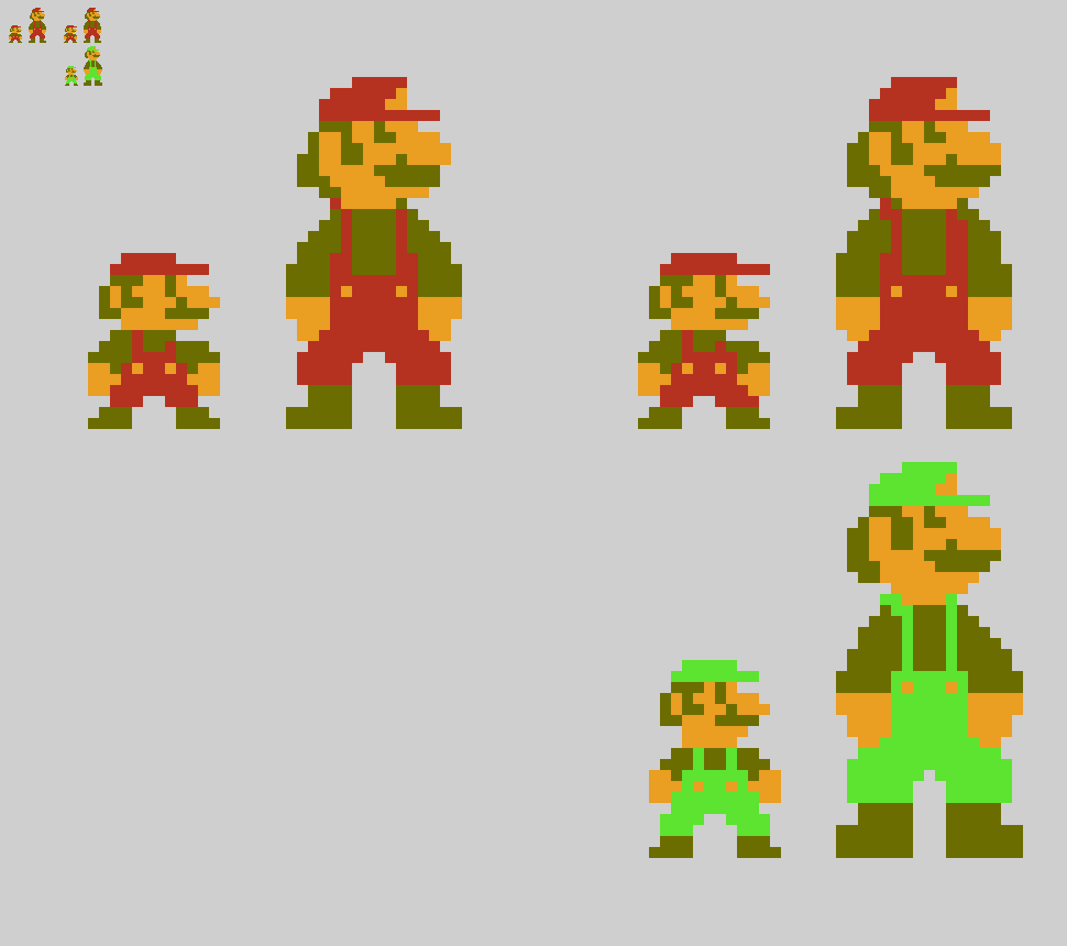 10x I made Idle Sprite - SMB1 Styled SMB2 Luigi by Abbysek on DeviantArt 10x I made Idle Sprite - SMB1 Styled SMB2 Luigi by Abbysek on DeviantArt