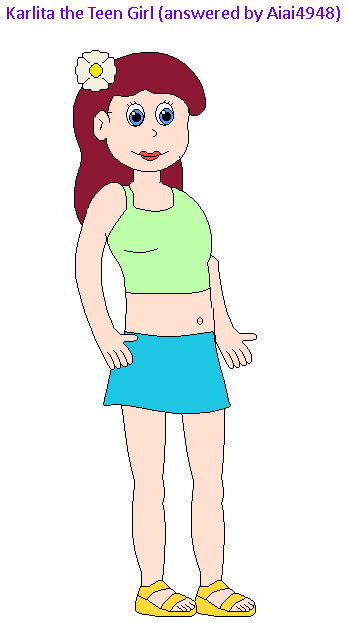 Karlita The Kphoria Teen Girl Answered By Aiai494 By Abbysek On Deviantart