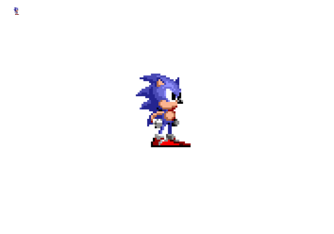 10x Sonic 1 Idle Sprite by Abbysek on DeviantArt 10x Sonic 1 Idle Sprite by Abbysek on DeviantArt
