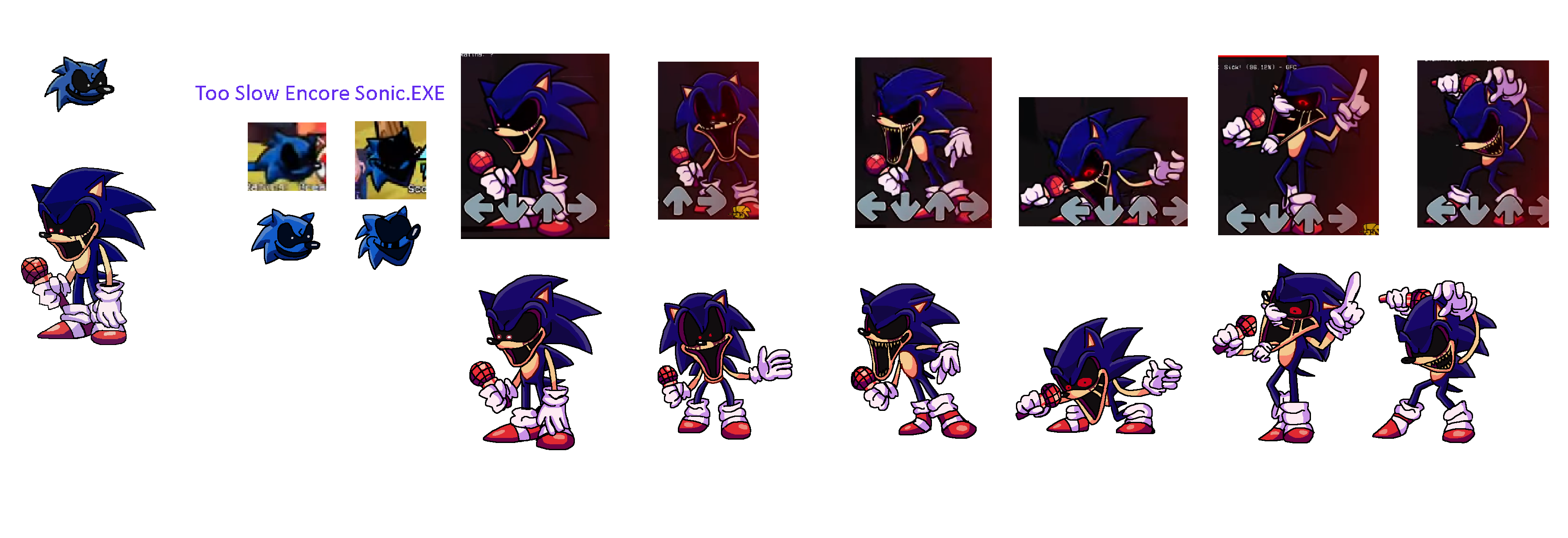 Retracing Sprites of Too Slow Encore SonicEXE by Abbysek on DeviantArt Retracing Sprites of Too Slow Encore SonicEXE by Abbysek on DeviantArt