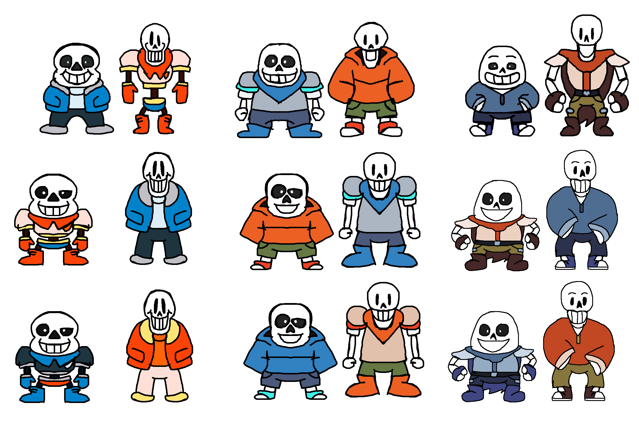 Undertale AU Roleswap - Undertale, Underswap and S by Abbysek on DeviantArt Undertale AU Roleswap - Undertale, Underswap and S by Abbysek on DeviantArt