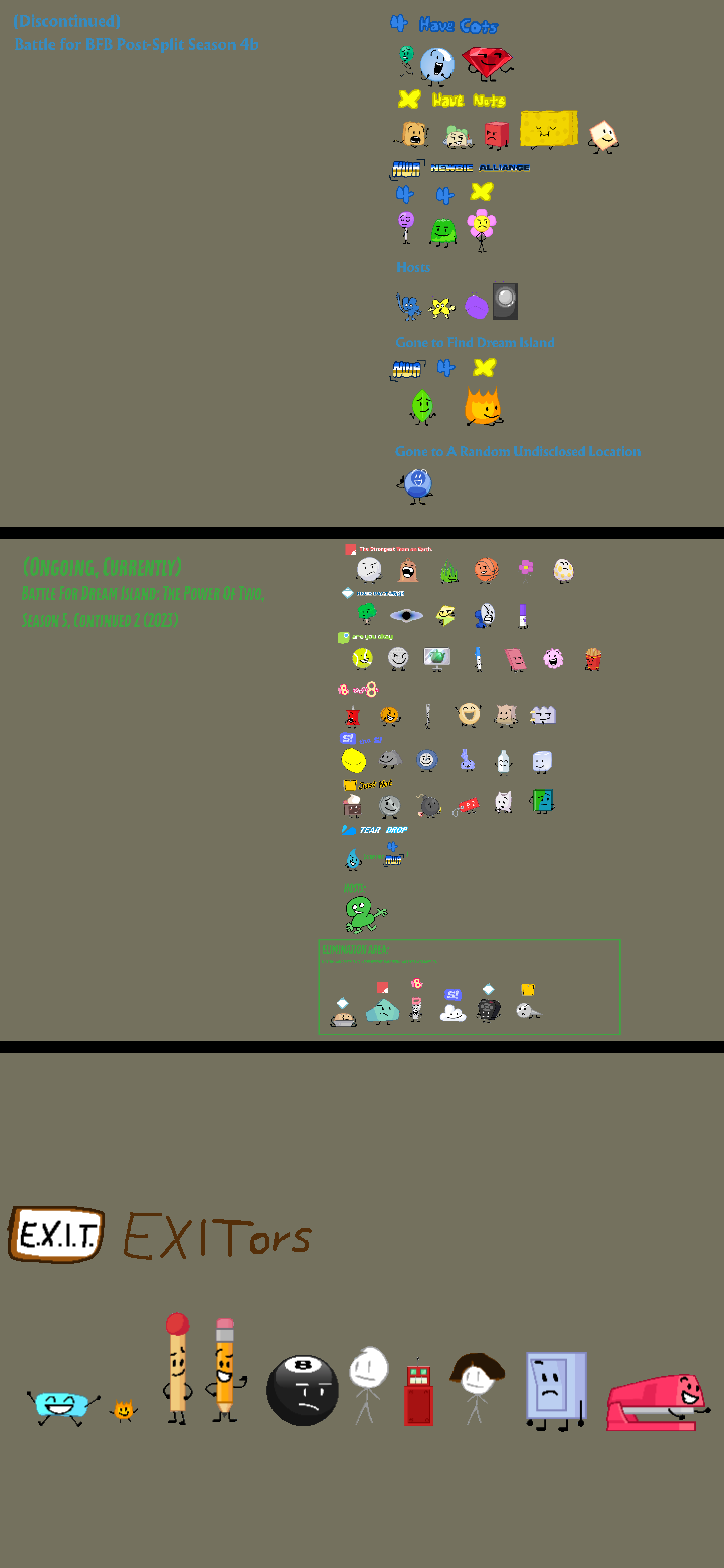 720 X 1560 Wallpaper Battle For Dream Island Ser By Abbysek On Deviantart