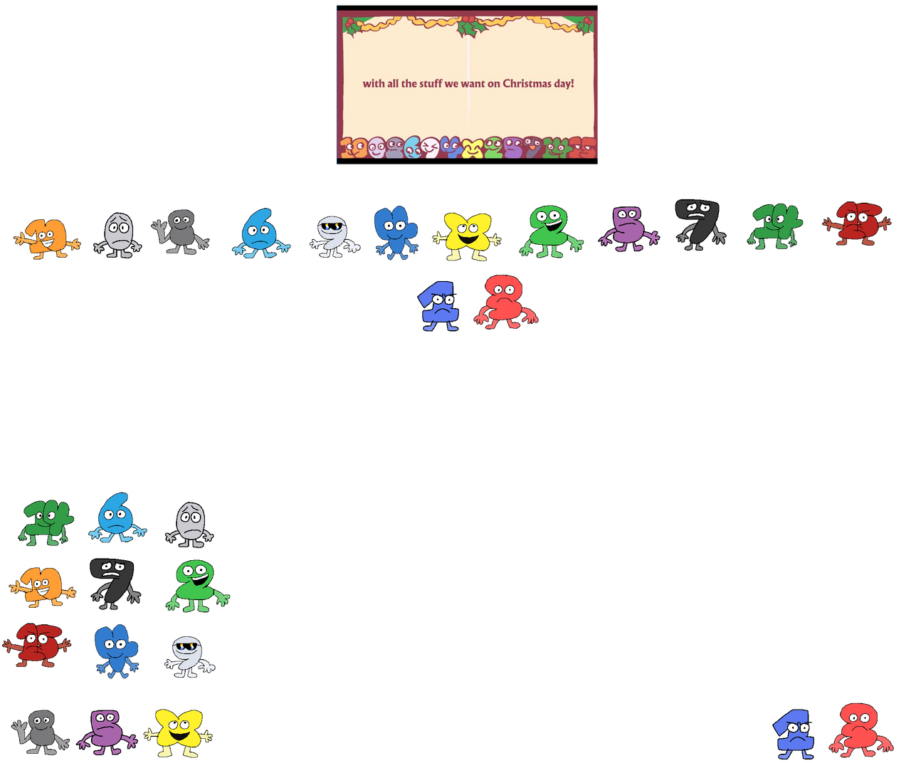 Counting On Christmas Battle For Dream Island Ser By Abbysek On Deviantart