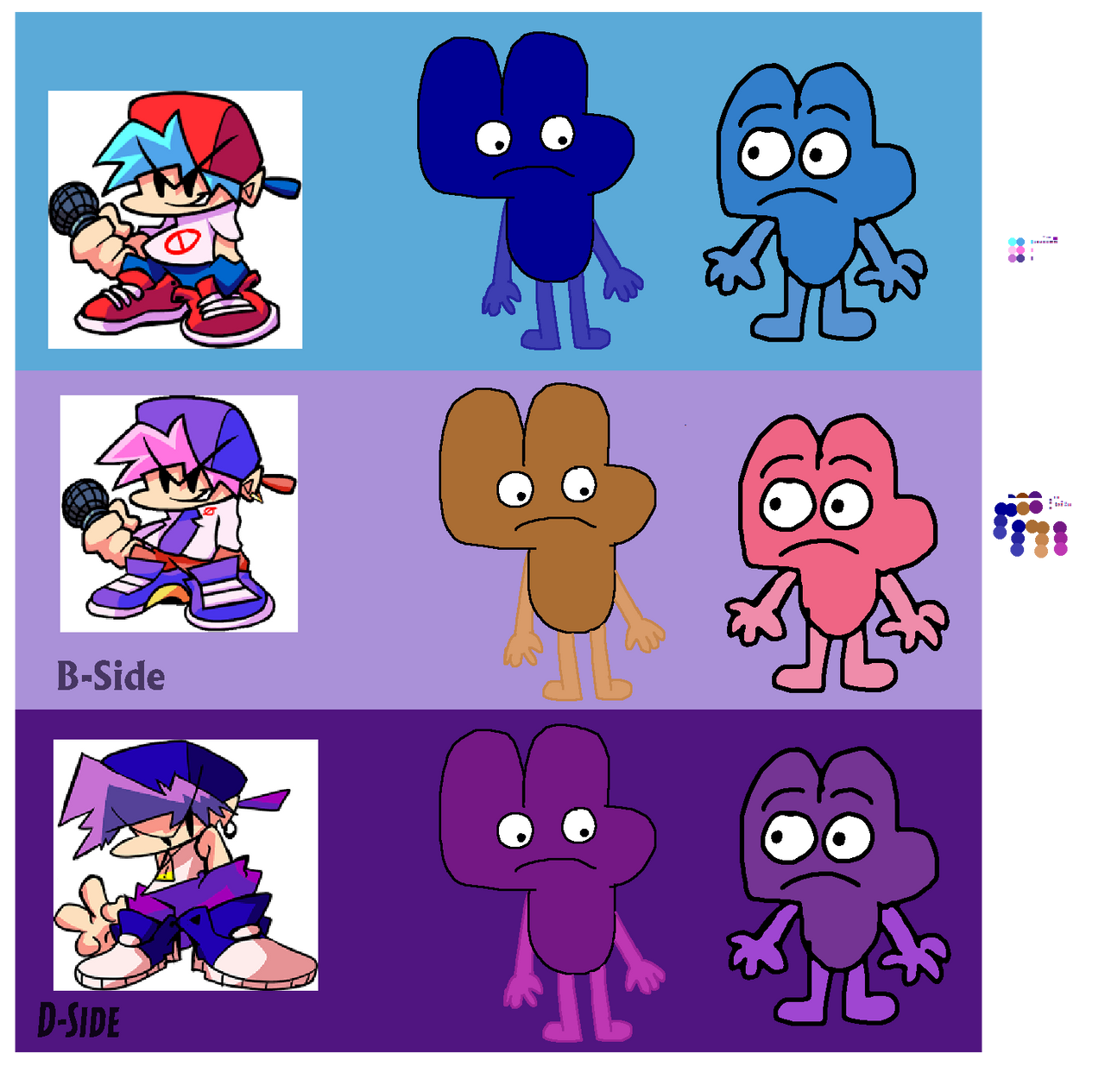 Bfdi Battle For Dream Island Series 2009s Four By Abbysek On Deviantart