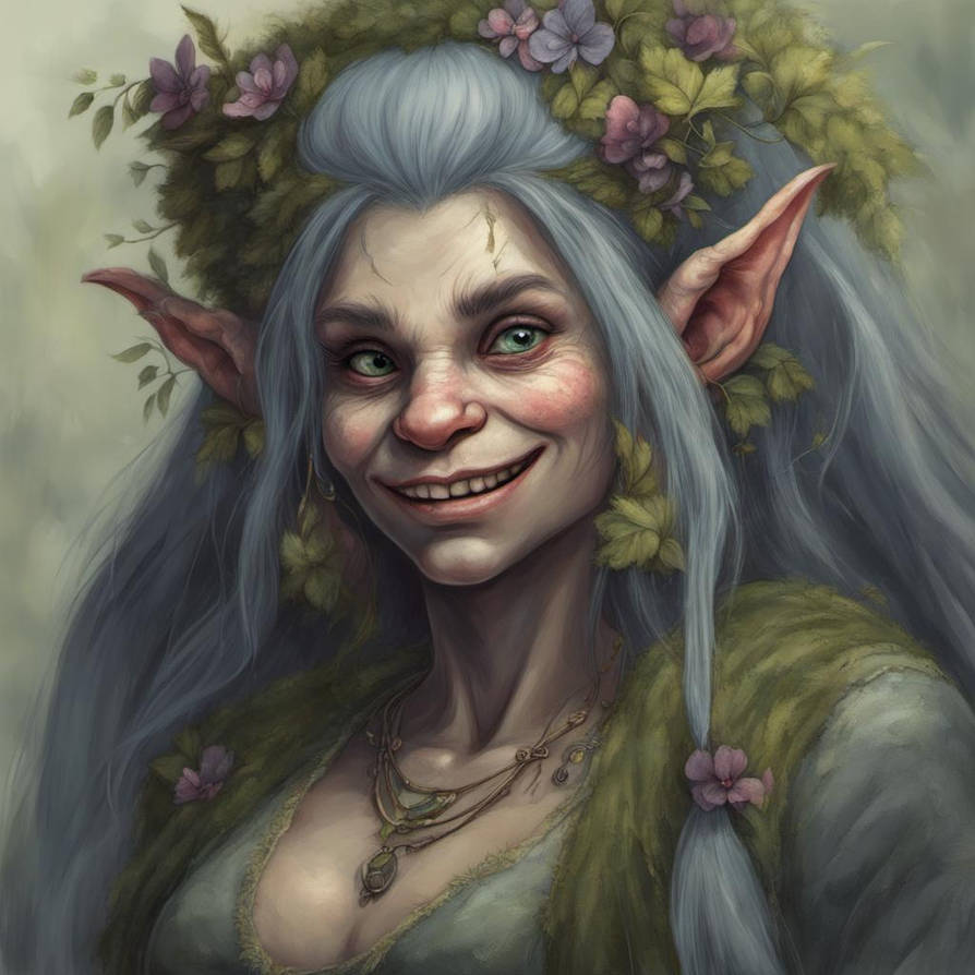 Beautiful Female Troll 4 By Ravenjovan On Deviantart